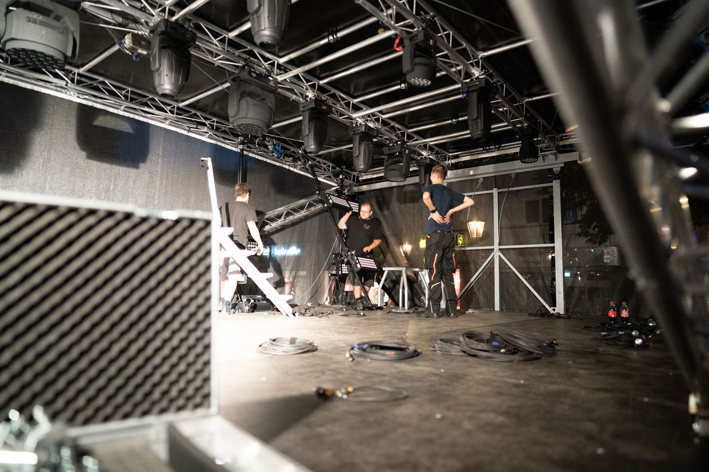 Rigging und Trussing vom Profi | M4E Veranstaltungstechnik